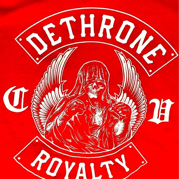 Punk Royal | Shirts | Dethorne Royalty Grim Reaper Mc Graphic Tshirt ...